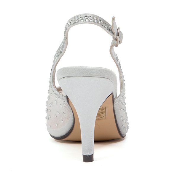 Lady Couture | Shoes | 3 Inch High Stiletto Heel Women Silver Comfy ...